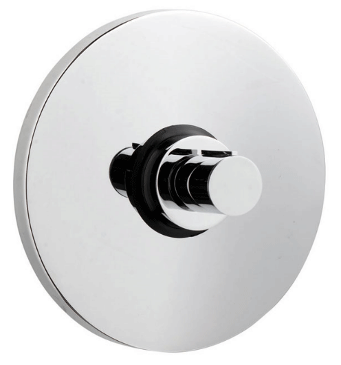 Ecco Concealed Thermostatic Sequential Shower Valve with Round Plate at ...