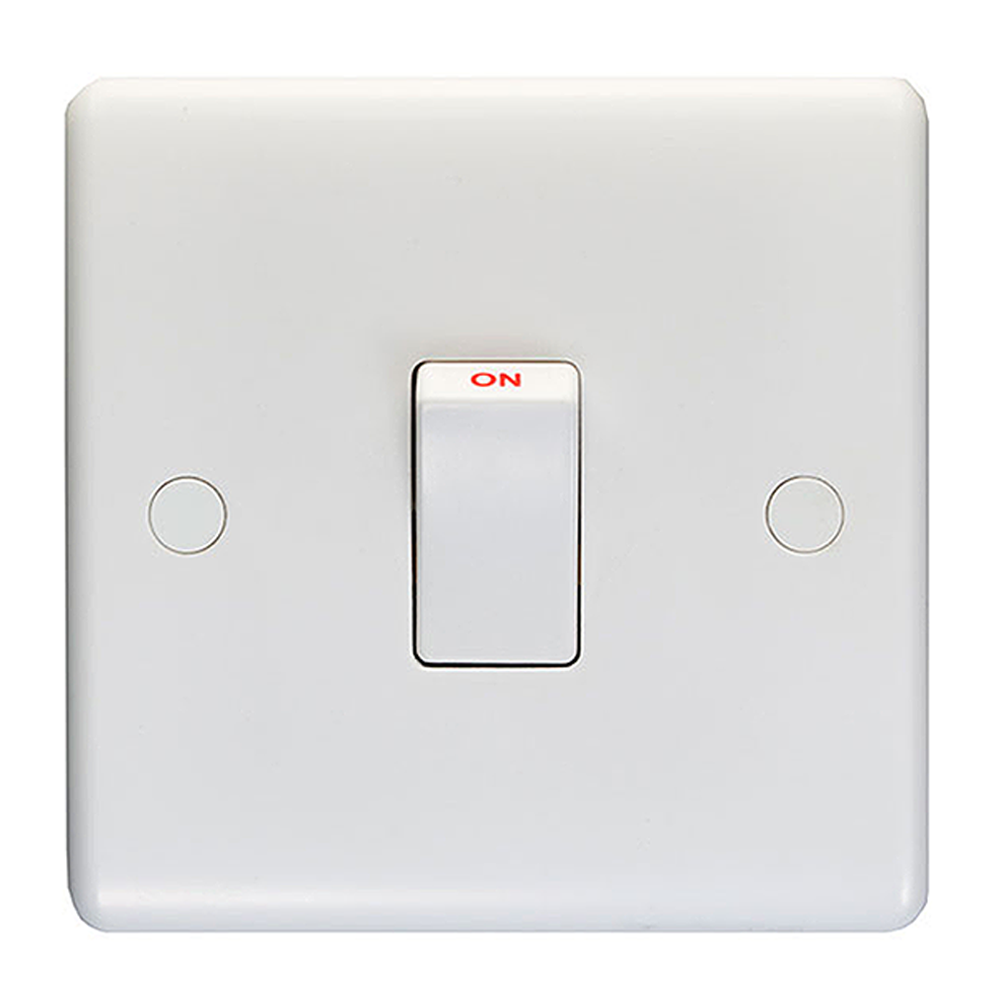 Ellis & Co 1 Gang 10A Intermediate Switch White