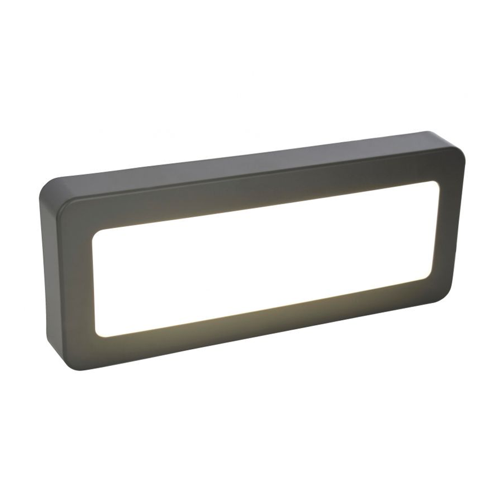 Ellis & Co Anthracite Outdoor LED Brick Wall Light