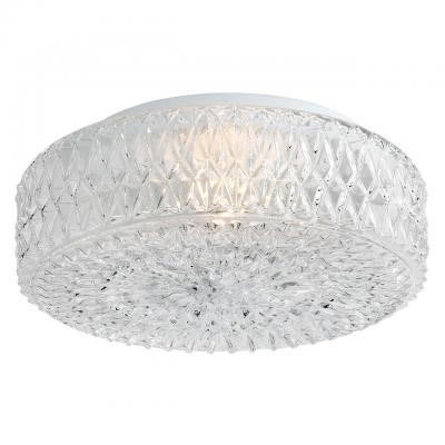 Endon - Circular Glass Light Fitting - Frosted Crystal Effect - ENDON ...
