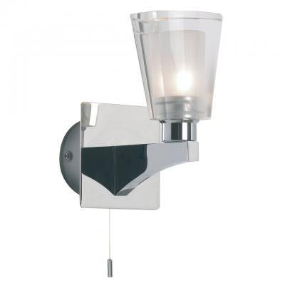 Endon - Enluce Single Lantern Wall Light with Pull Switch - Chrome - EL ...