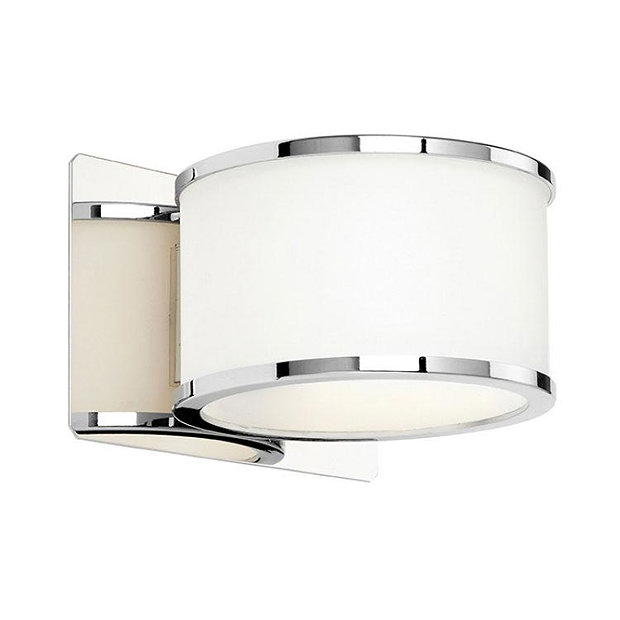 Endon Enluce Single Wall Light Bracket - Chrome/White - EL-20068 at ...