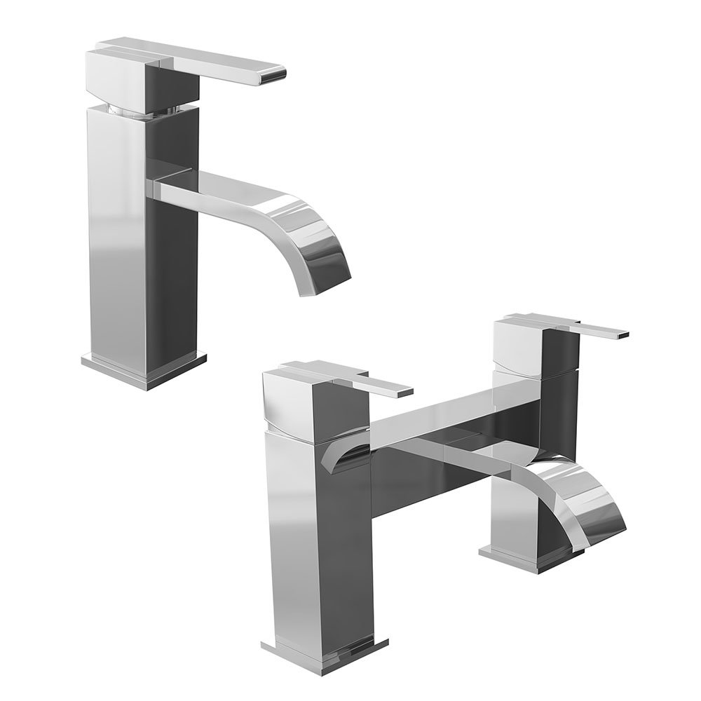 Epic Modern Bathroom Tap Package (Bath + Basin Tap)
