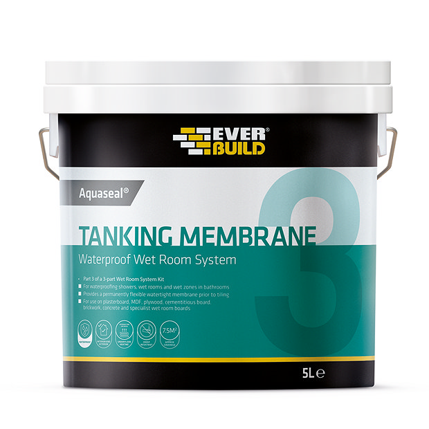 Everbuild - Aquaseal Waterproof Tanking Membrane - 1.5m²