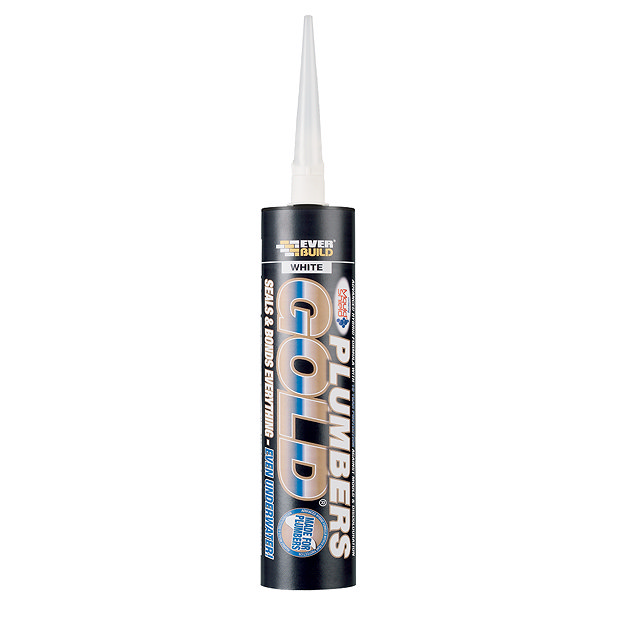Everbuild - Plumbers Gold White Sealant