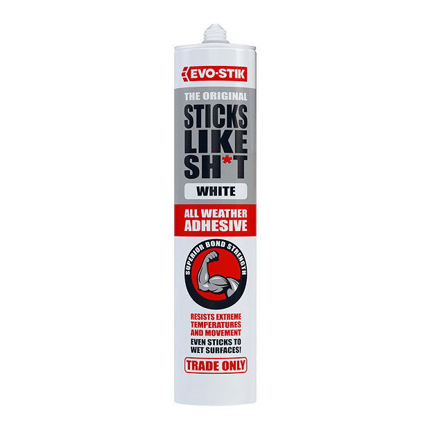 Evo-Stik Sticks Like Sh*t Grab Adhesive 290ml - White