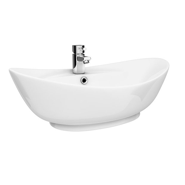 Faro Oval Counter Top Basin 1TH | Available At Victorian Plumbing