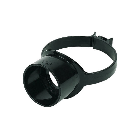 FloPlast 110mm Black Strap Boss - SP319B