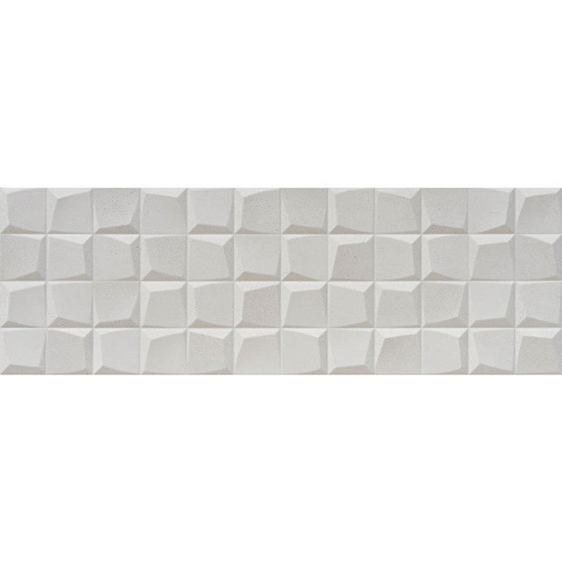 Forma Stone White Relief Wall Tiles - 300 x 900mm