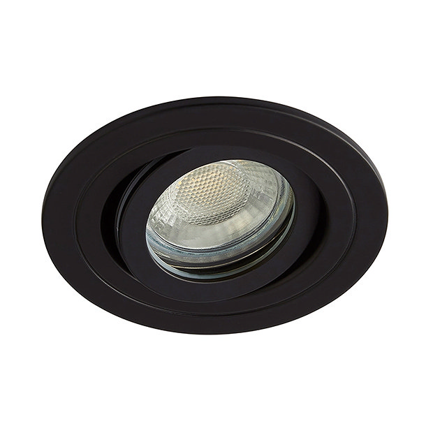 Forum Cali IP65 Tiltable Adjustable Downlight - Matt Black - SPA-30841 ...