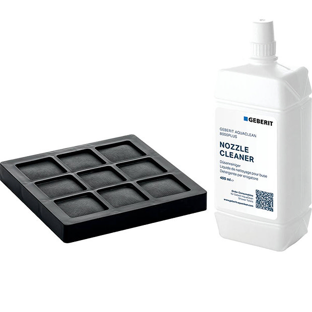 Geberit AquaClean Active Carbon Filter and Nozzle Cleaner Set - 240.625 ...