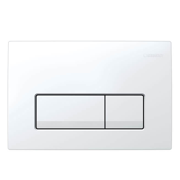Geberit Delta50 Dual flush Plate - Alpine White