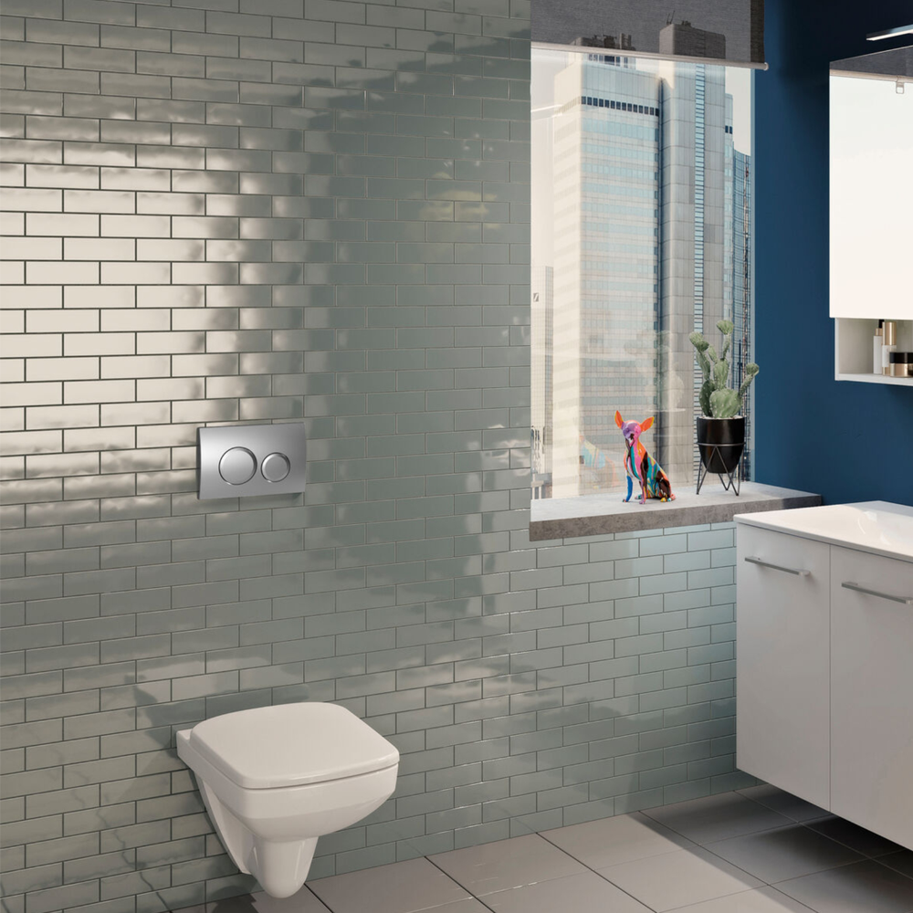 Geberit Duofix Frame 112cm with Delta Concealed Cistern and Delta20 ...