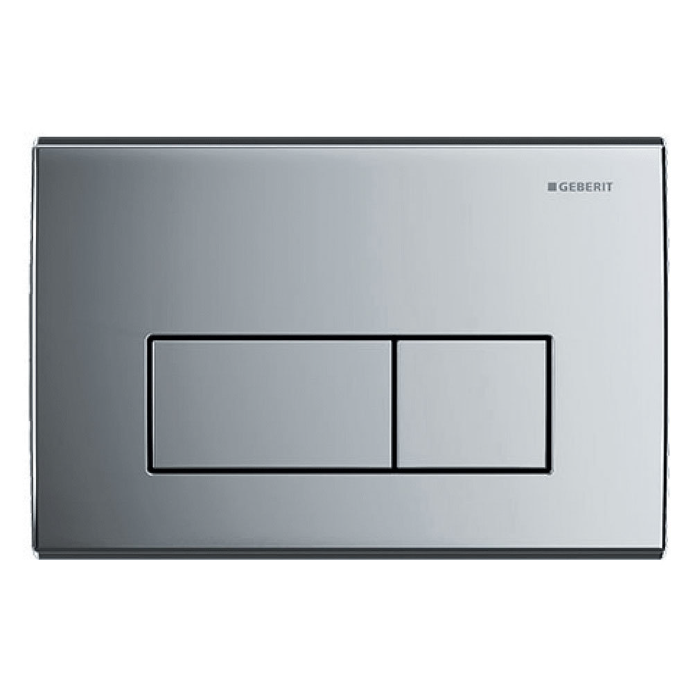 Geberit Kappa50 Gloss Chrome Flush Plate for UP200 Cistern | Victorian ...