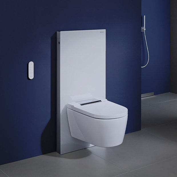 Geberit - Monolith WC Frame & Cistern for Wall Hung WC's - White ...