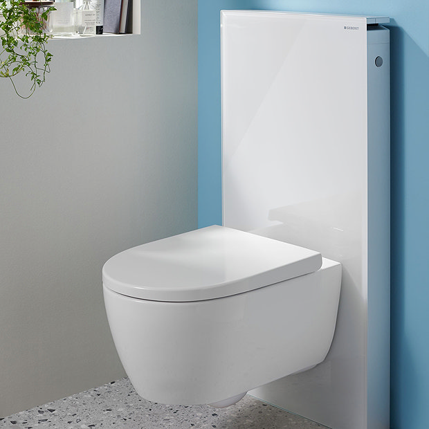 Geberit - Monolith WC Frame & Cistern for Wall Hung WC's - White ...