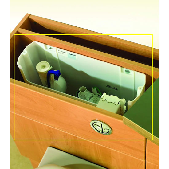 Geberit - Pneumatic Operated Concealed Dual Flush Cistern - Low Height ...