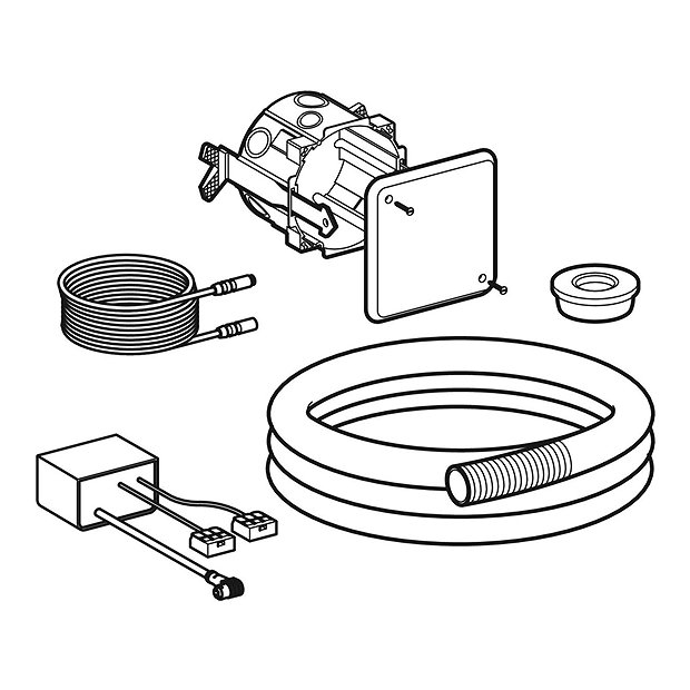 Geberit - Roughing Box and Transformer for Mains Powered Touchless ...