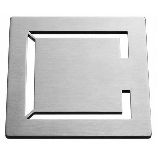 Geberit - Shower Grating - Puristic Square at Victorian Plumbing UK