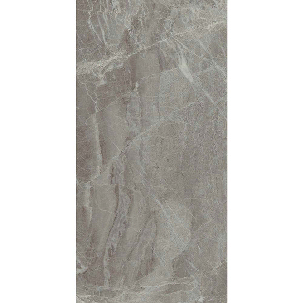 Gio Grey Gloss Marble Effect Wall Tiles - 30 x 60cm