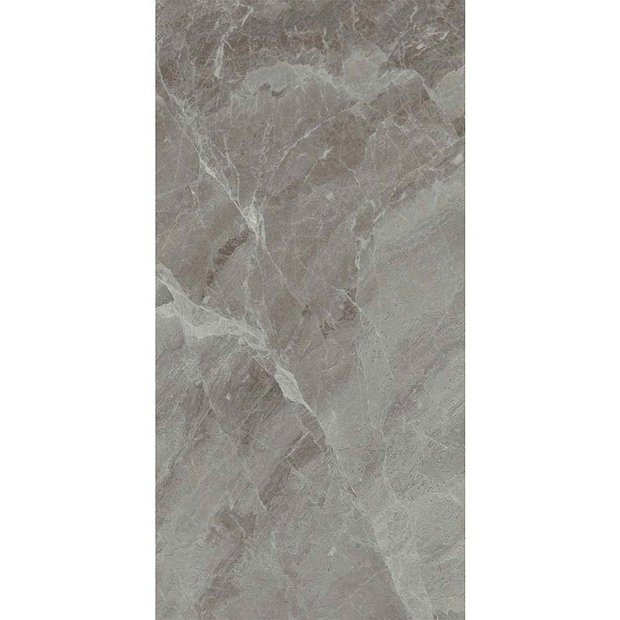 Gio Grey Gloss Marble Effect Wall Tiles - 30 x 60cm