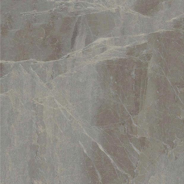 Gio Grey Marble Effect Porcelain Floor Tiles - 45 x 45cm
