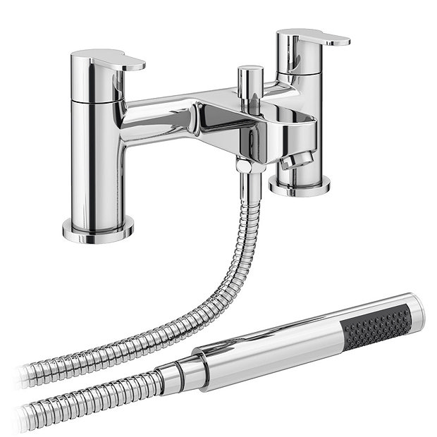 Gio Modern Bath Shower Mixer Taps | Now At Victorian Plumbing.co.uk