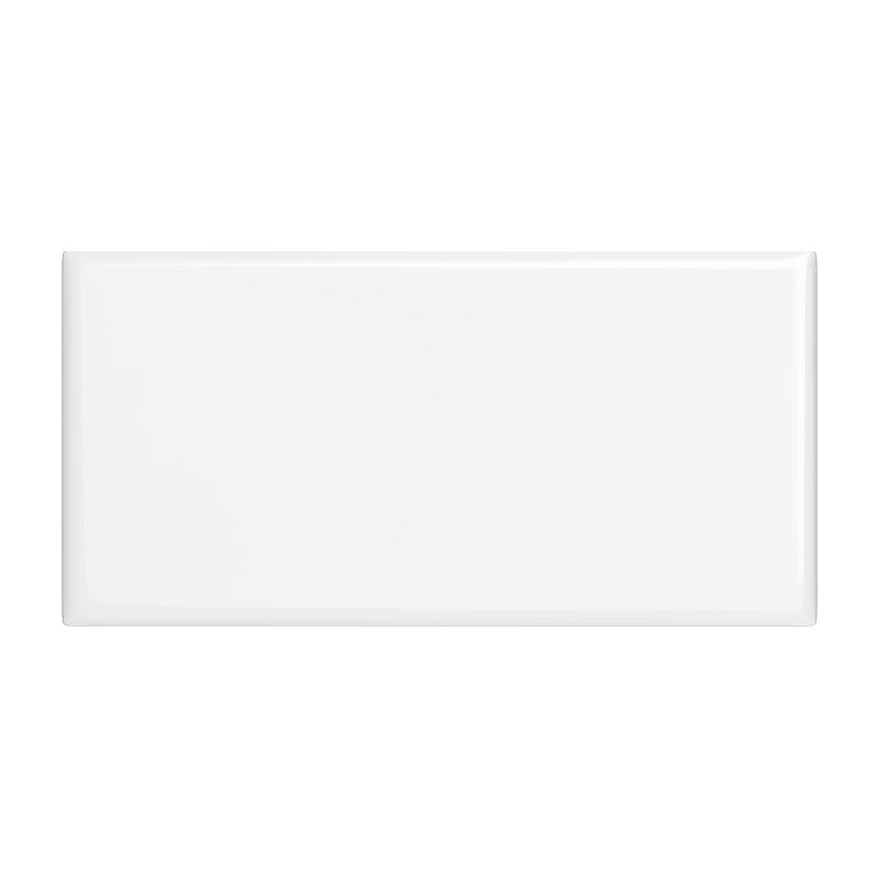 Danbury Glazed White Field Tiles | 7.5x15cm | Victorian Plumbing.co.uk