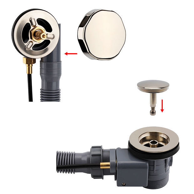 Gold Bath Waste & Overflow | Victorian Plumbing