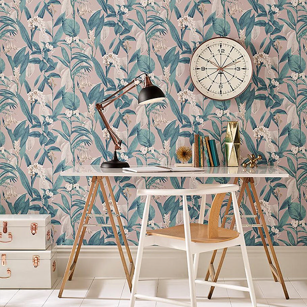 Graham & Brown Botanical Dusk Shadow Wallpaper