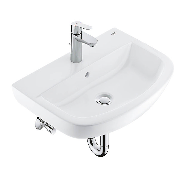Grohe Bau Ceramic 550mm Complete Basin Package