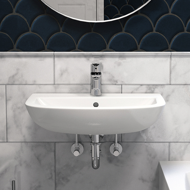 Grohe Bau Ceramic 600mm Complete Basin Package