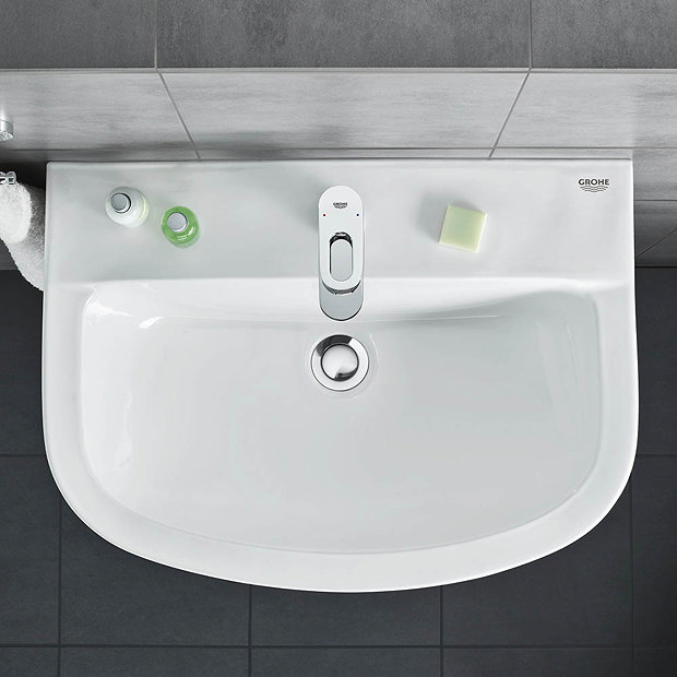 Grohe BauLoop S-Size Mono Basin Mixer with Pop-up Waste - 23335000