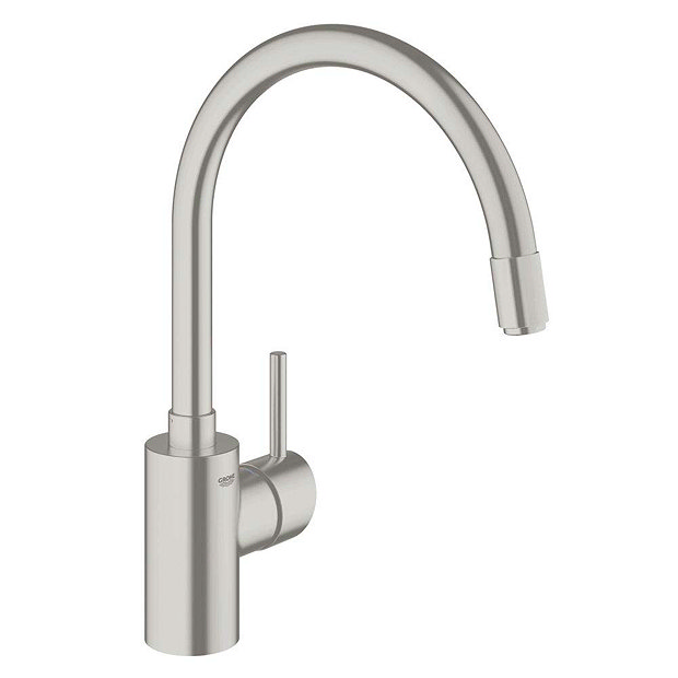Grohe Concetto Kitchen Sink Mixer with Pull Out Spray - SuperSteel ...