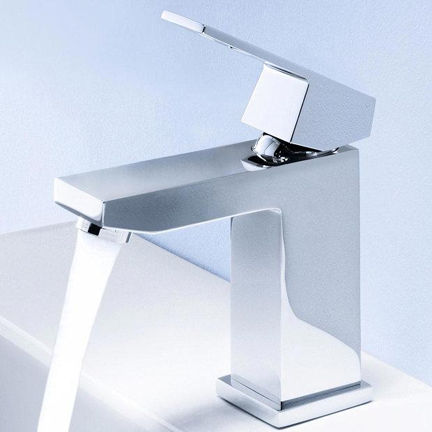 Grohe Eurocube Basin Pillar Tap | Available At Victorian Plumbing