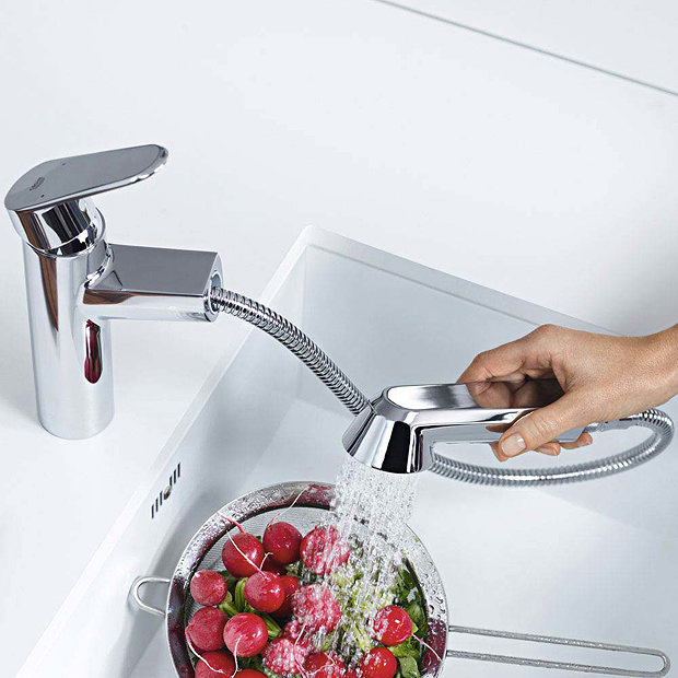Grohe Eurodisc 32257002 - Kitchen Sink Mixer