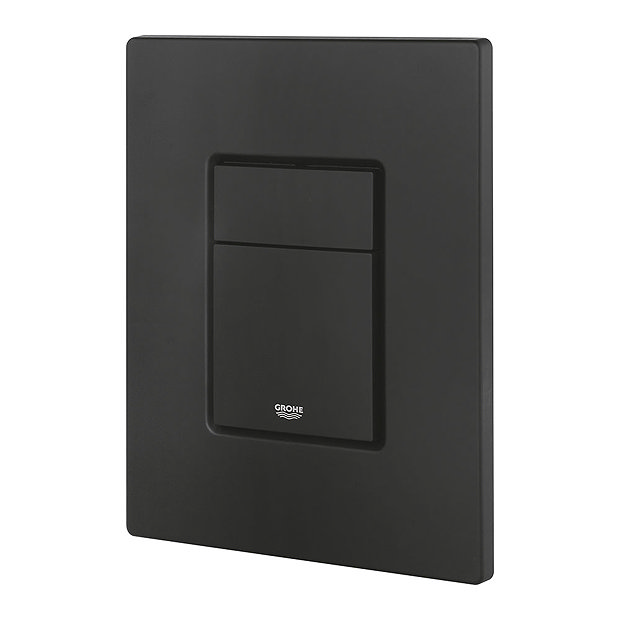 Grohe Even Dual Flush Plate - Phantom Black - 38966KF0