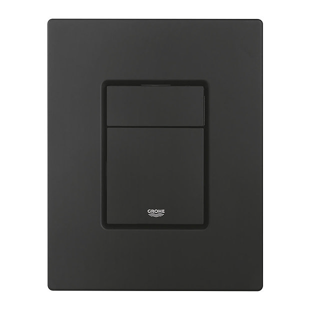 Grohe Even Dual Flush Plate - Phantom Black - 38966KF0