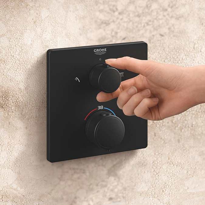 Grohe Precision Thermostat Concealed Shower System with Vitalio Comfort ...