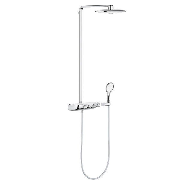 Grohe Rainshower SmartControl 360 DUO Shower System - Moon White - 26250LS0