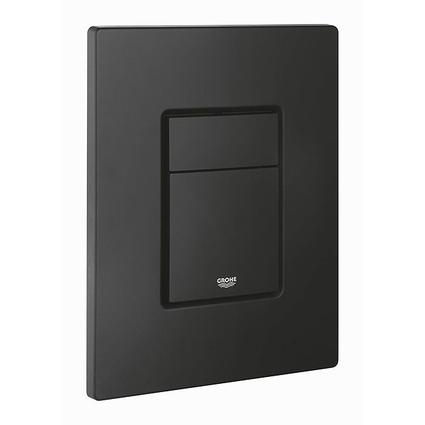 Grohe Solido Even Black Flush Plate / Euro Compact Rimless Ceramic ...
