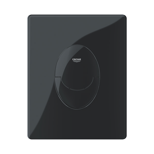 Grohe Start ABS Flush Plate - Gloss Black