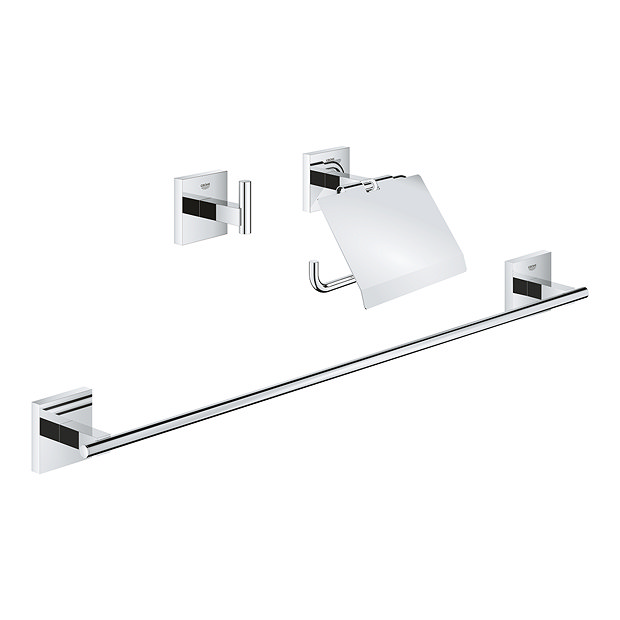 Grohe Start Cube QuickFix 3-in-1 Accessories Set - Chrome