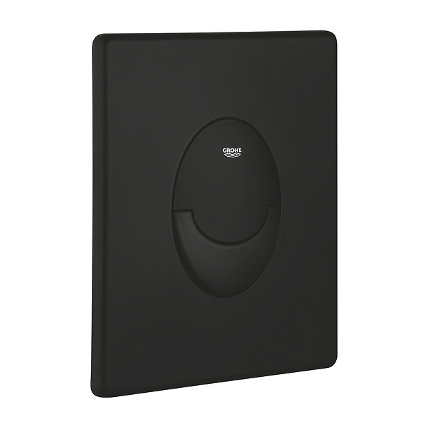 Grohe Start Dual Flush Plate - Matt Black - 389642430