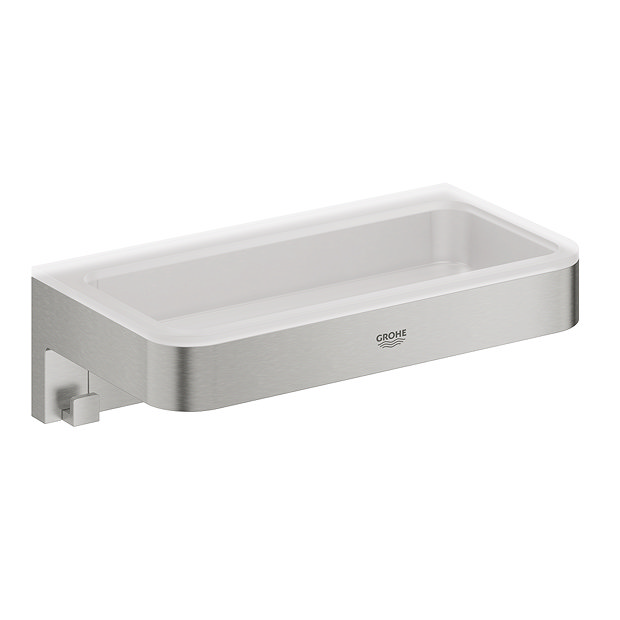 Grohe Start Cube Quickfix Shower Basket - Supersteel