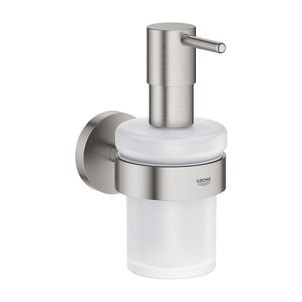 Grohe Start Quickfix Soap Dispenser with Holder - Supersteel