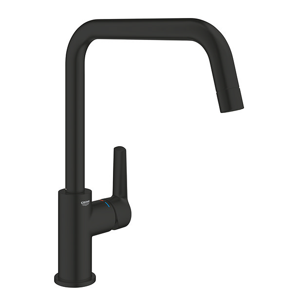 Grohe Start U-Spout Kitchen Mixer Tap - Matt Black