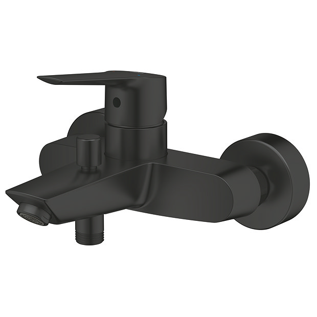 Grohe Start Wall Mounted Bath Shower Mixer - Matt Black