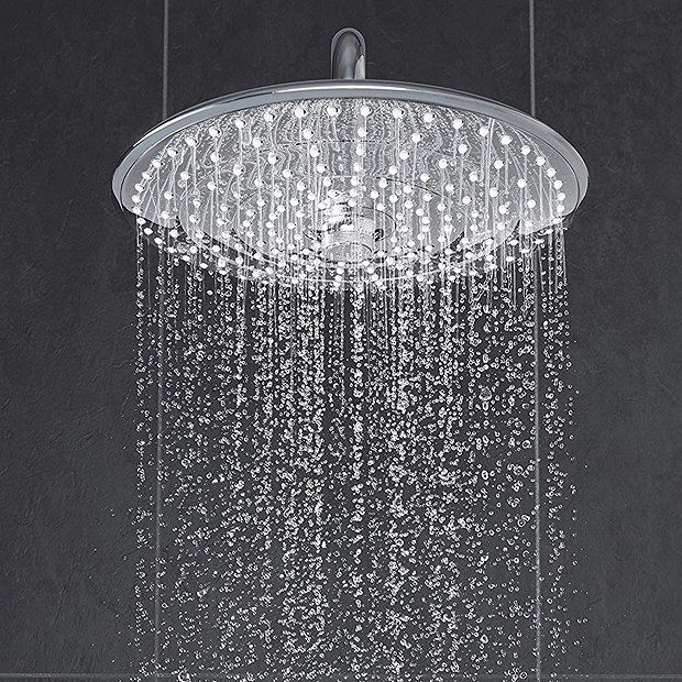 Grohe Universal 260mm 3 Spray Shower Head - 26455000 | Victorian ...