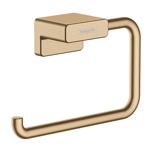 hansgrohe AddStoris Brushed Bronze Toilet Roll Holder